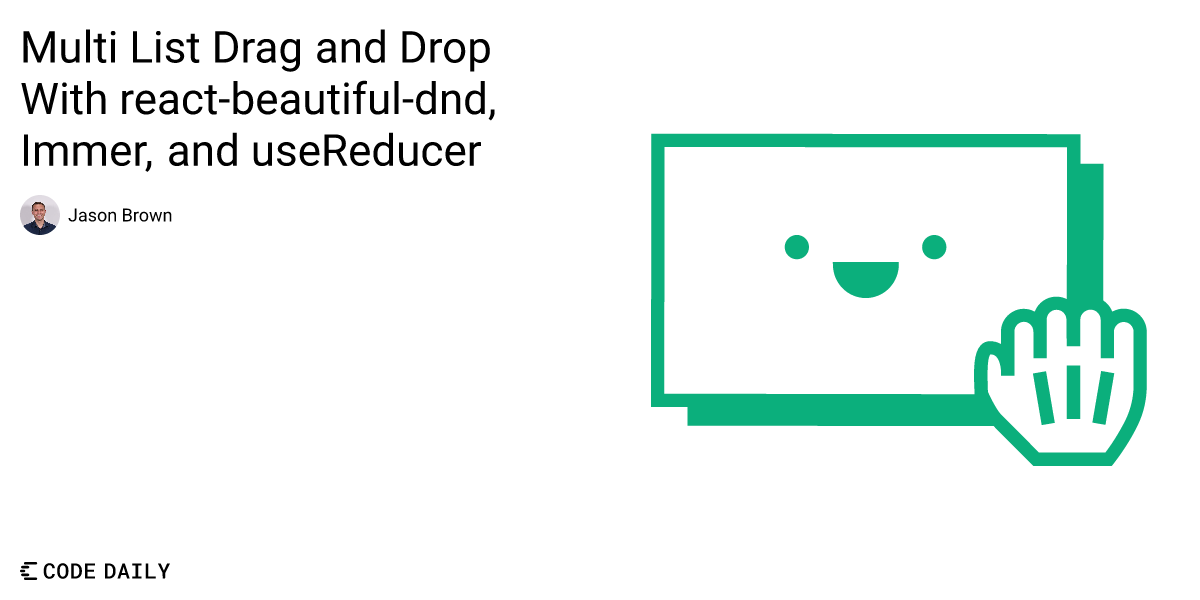 Multi List Drag And Drop With React Beautiful Dnd Immer And Usereducer