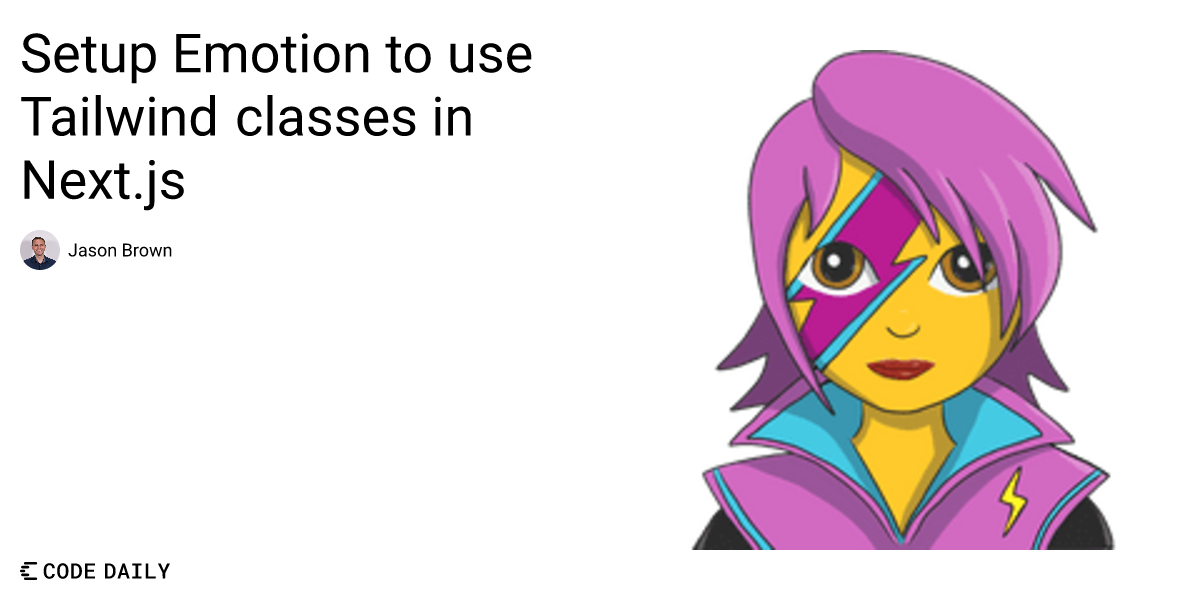 Setup Emotion To Use Tailwind Classes In Nextjs