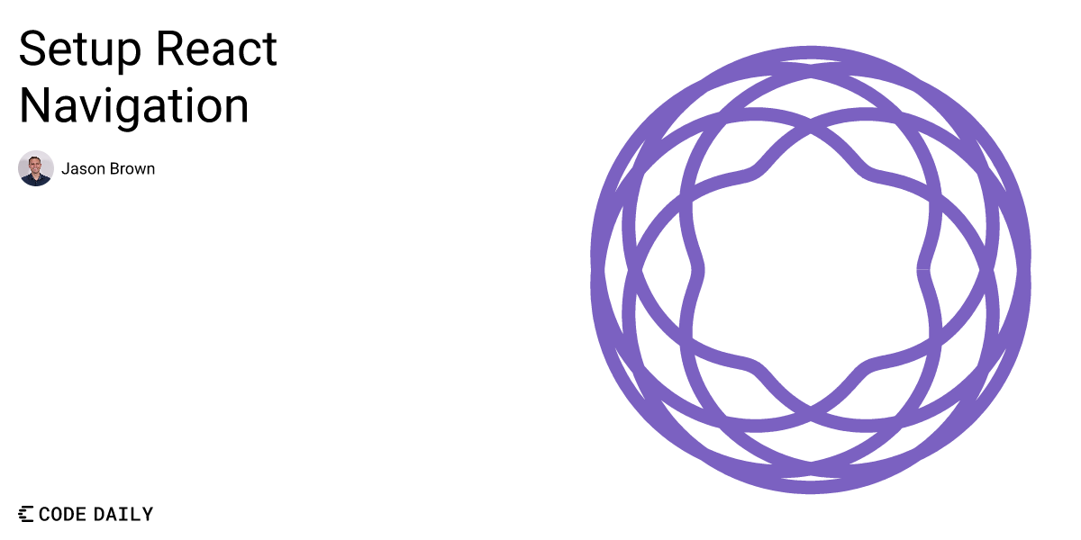 Setup React Navigation